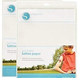 Silhouette Temporary Tattoo Paper (2 pack)