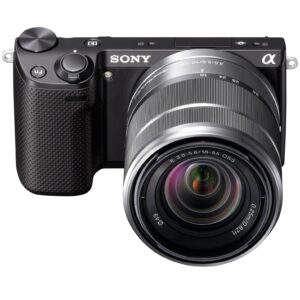 Sony NEX-5RK/B 16.1 MP Mirrorless Digital Camera with 18-55mm Lenses (Black)