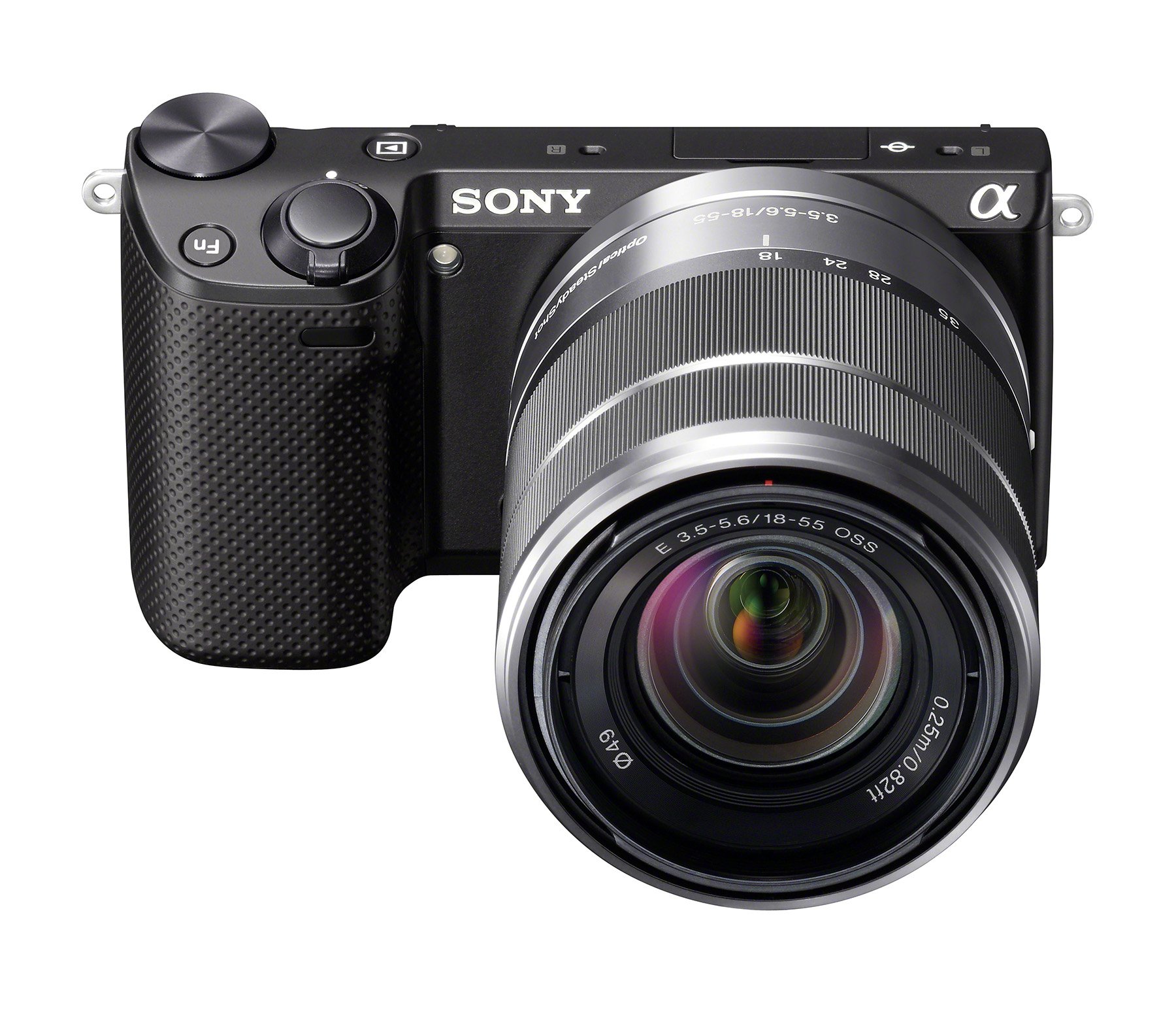 Sony NEX-5RK/B 16.1 MP Mirrorless Digital Camera with 18-55mm Lenses (Black)