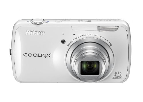 Nikon Digital Camera COOLPIX COOLPIX S800c (White) S800CWH - International Version