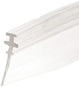 prime-line m 6228 shower door bottom sweep, 36 in. length x 5/32 in. wide, vinyl, clear (single pack)