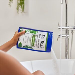 Dr Teal's Salt Soak with Pure Epsom Salt, Relax & Relief with Eucalyptus & Spearmint, 3 lbs