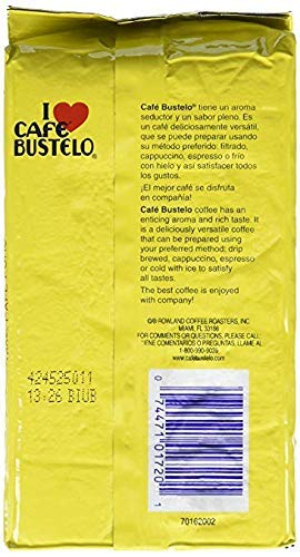 Café Bustelo Coffee, Espresso Ground Coffee Brick, 10 Ounces, 6 Count