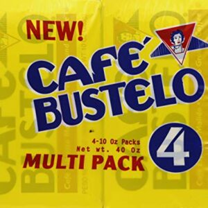 Café Bustelo Coffee, Espresso Ground Coffee Brick, 10 Ounces, 6 Count