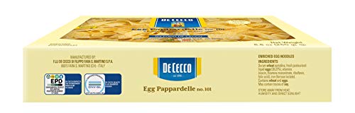 De Cecco Pasta, Egg Pappardelle, 8.8 Ounce