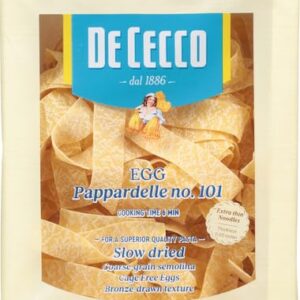 De Cecco Pasta, Egg Pappardelle, 8.8 Ounce