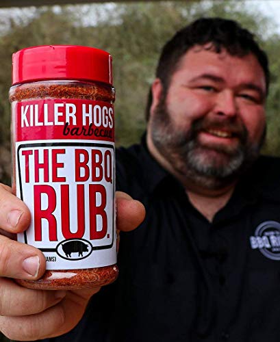 Killer Hogs The BBQ Rub | Championship Grill Seasoning for Beef, Steak, Burgers, Pork, and Chicken | 11 Ounces