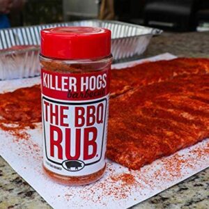 Killer Hogs The BBQ Rub | Championship Grill Seasoning for Beef, Steak, Burgers, Pork, and Chicken | 11 Ounces