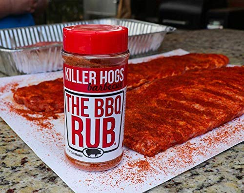 Killer Hogs The BBQ Rub | Championship Grill Seasoning for Beef, Steak, Burgers, Pork, and Chicken | 11 Ounces