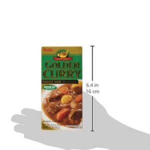 S&B, Golden Curry Japanese curry Mix, Medium Hot, 3.2 oz