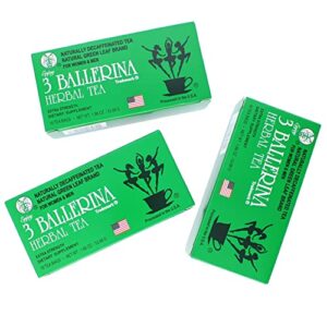 3 BALLERINA TEA DIETERS DRINK EXTRA STRENGTH, 1.88oz 18 Count(3 BOXES)