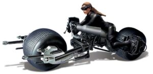 moebius the dark knight rises: batpod with catwoman 1:18 model kit