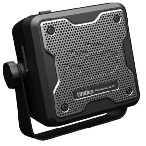 uniden (bc15) bearcat 15-watt external communications speaker. durable rugged design, perfect for amplifying uniden scanners, cb radios, and other communications receivers, black