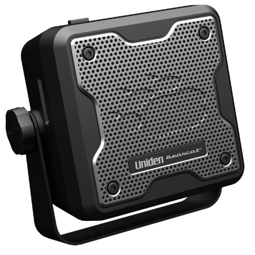 Uniden (BC15) Bearcat 15-Watt External Communications Speaker. Durable Rugged Design, Perfect for Amplifying Uniden Scanners, CB Radios, and Other Communications Receivers, Black