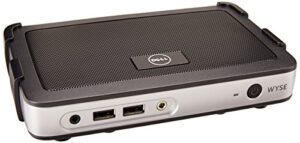 dell wyse 909569-01l p25 mini desktop, 512 mb ram, 32 mb flash, black/silver