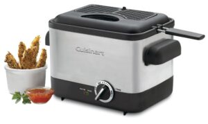 cuisinart cdf-100 compact deep fryer