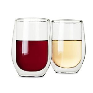 Double Wall Stemless Glass by True