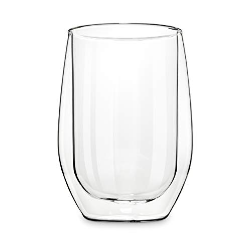 Double Wall Stemless Glass by True