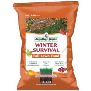 jonathan green (12414) winter survival fall lawn food - 10-0-20 fall lawn fertilizer (15,000 sq. ft.)