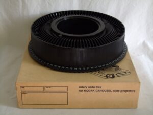 rotary slide tray for kodak carousel slide projectors