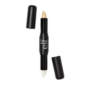 e.l.f. cosmetics lip primer & plumper, fuller & larger appearance, cinnamon scented, no smudge, all day color