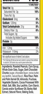 Nature Valley Sweet and Salty Nut Bars, Dark Chocolate Peanut Almond, 6 ct