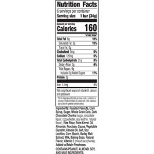 Nature Valley Sweet and Salty Nut Bars, Dark Chocolate Peanut Almond, 6 ct