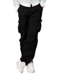 match womens wild cargo pants(black,32)