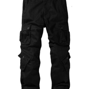 Match Womens Wild Cargo Pants(Black,32)