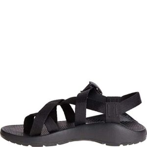 chaco womens z/2 classic, with toe loop, outdoor sandal, black 8 m