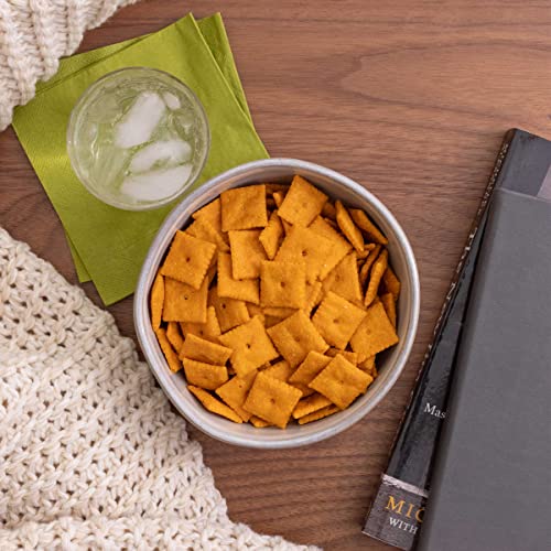 Annie's Organic Cheddar Squares, Baked Cracker Snacks, 7.5 oz