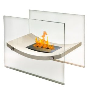 Anywhere Fireplace Floor Standing Fireplace - Broadway Model - Beige