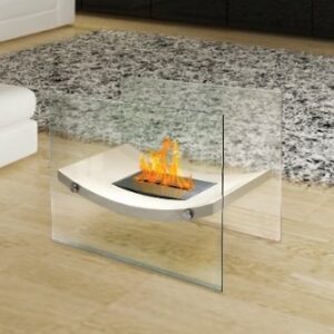 Anywhere Fireplace Floor Standing Fireplace - Broadway Model - Beige