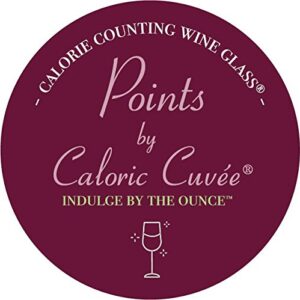 Caloric Cuvee The Points Glass Wine Glass