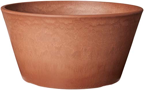 Arcadia Garden Products TD25TC PSW Sleek Bulb Pan, 10 by 5-Inch, Terra Cotta Color