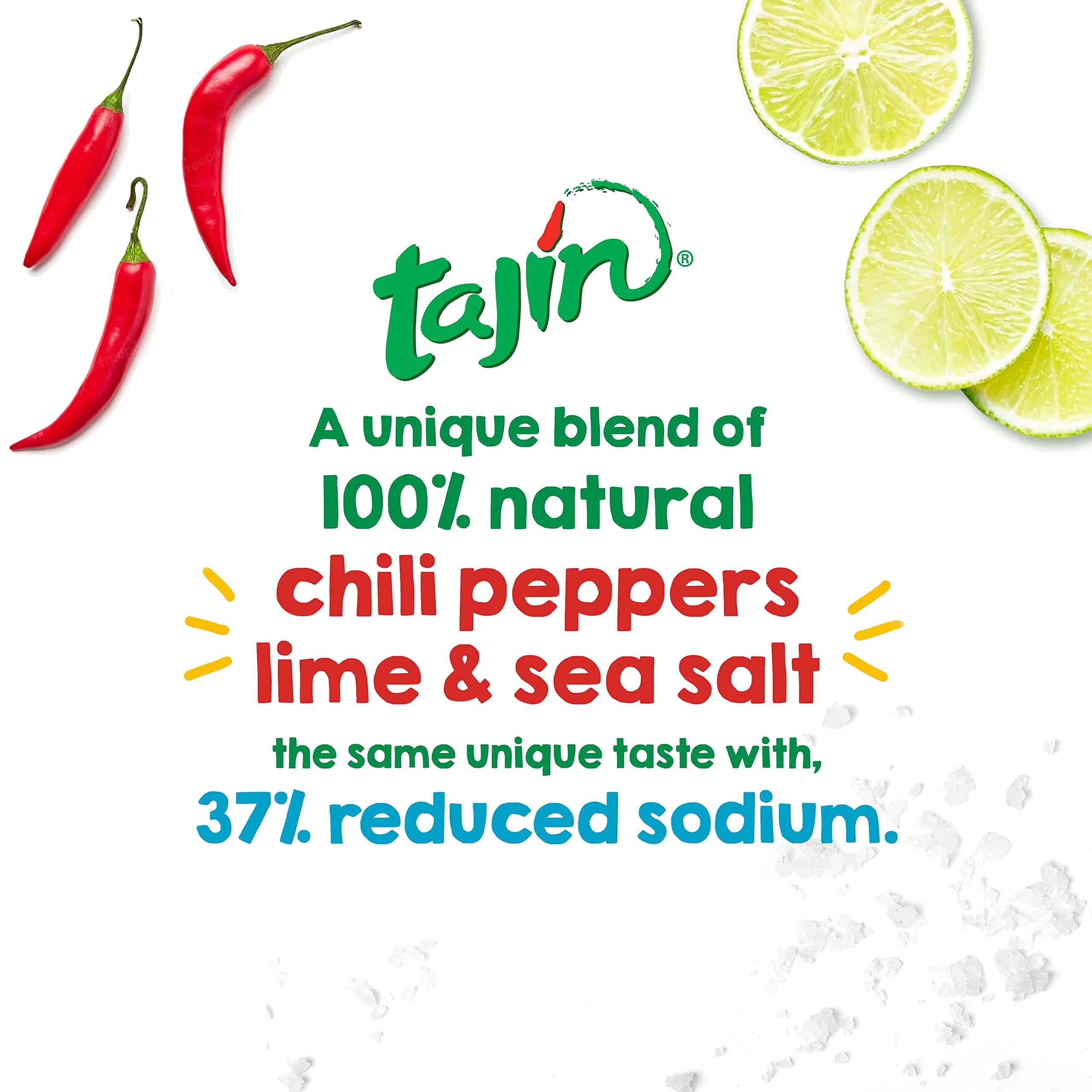 Tajín Clásico Reduced Sodium Seasoning 5 oz (Pack of 1)