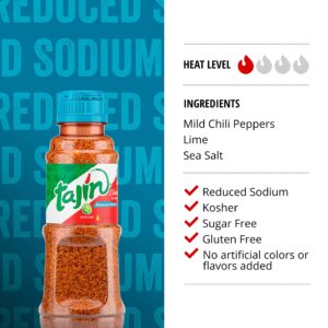 Tajín Clásico Reduced Sodium Seasoning 5 oz (Pack of 1)