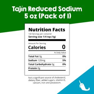 Tajín Clásico Reduced Sodium Seasoning 5 oz (Pack of 1)