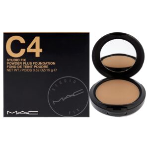 mac studio fix powder plus foundation - c4 foundation women 0.52 oz