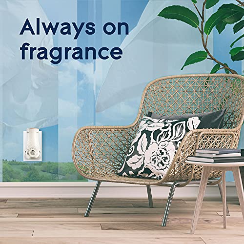 Glade PlugIns Refills Air Freshener, Scented and Essential Oils for Home and Bathroom, Clean Linen, 2.01 Fl Oz, 3 Count