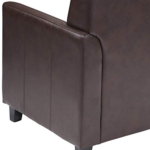 Flash Furniture HERCULES Diplomat Series Brown LeatherSoft Chair