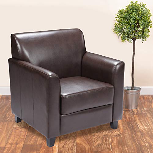 Flash Furniture HERCULES Diplomat Series Brown LeatherSoft Chair