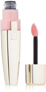 l'oreal paris colour caresse wet shine lip stain, pink perseverance, 0.21 ounces