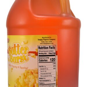 Snappy Butter Burst Popcorn Oil, 1 Gallon