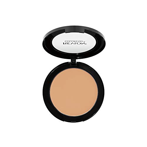 Revlon ColorStay Pressed Powder, Longwearing Oil Free, Fragrance-Free, Noncomedogenic Face Makeup, Medium (840), 0.3 Oz