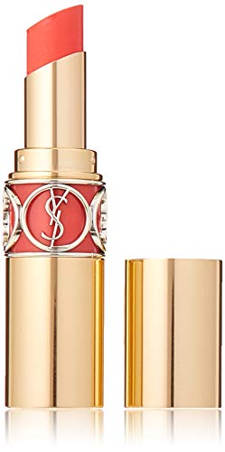 Yves Saint Laurent Rouge Volupte Shine Lipstick No.12 Corail Incandescent for Women, 0.15 Ounce