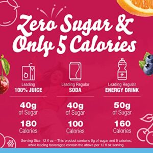 Crystal Light Sugar-Free Fruit Punch Low Calories Powdered Drink Mix 72 Count Pitcher Packets