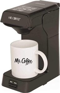 mr. coffee single serve coffeemaker