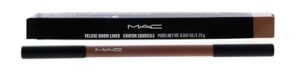 mac veluxe brow liner, brunette