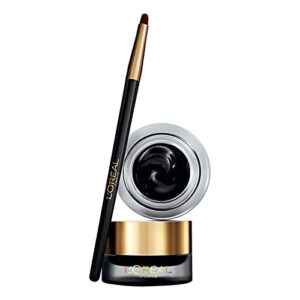 loreal paris infallible never fail lacquer liner blackest black 171 eyeliner gel -- 2 per case.